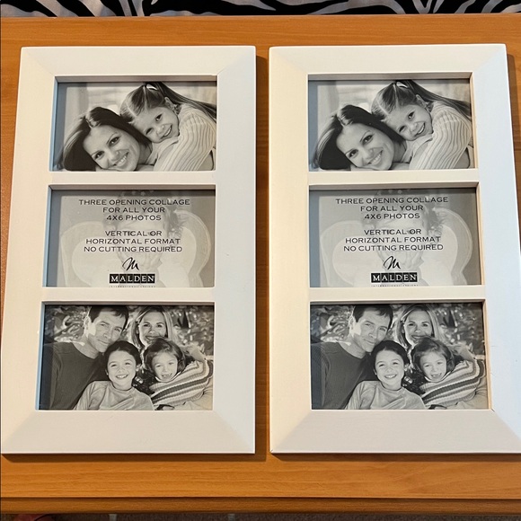 Malden | Accents | Malden Classic White Triple Collage Frame | Poshmark
